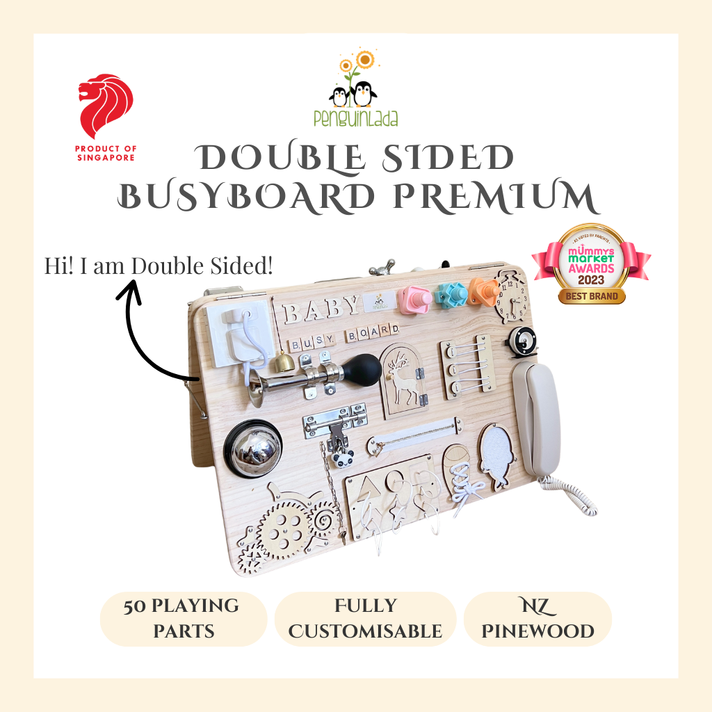 Double Sided BusyBoard Premium – Penguinlada