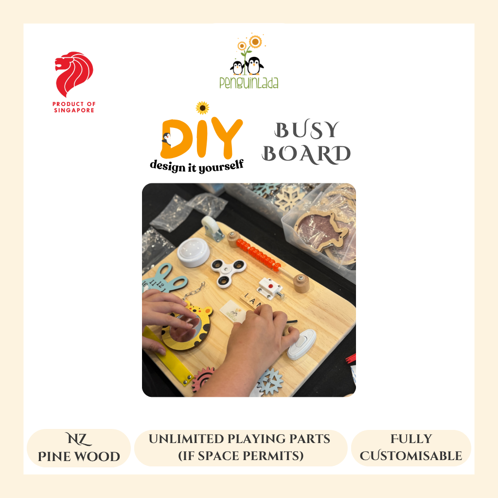 DIY Busyboard – Penguinlada